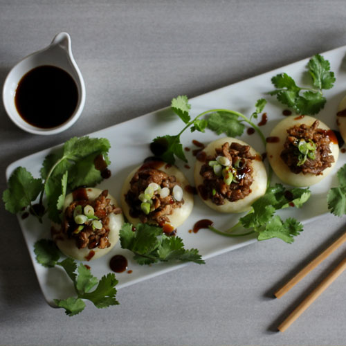 Mini Chinese Pork Buns (Cha Siu Bao) | Liberterre